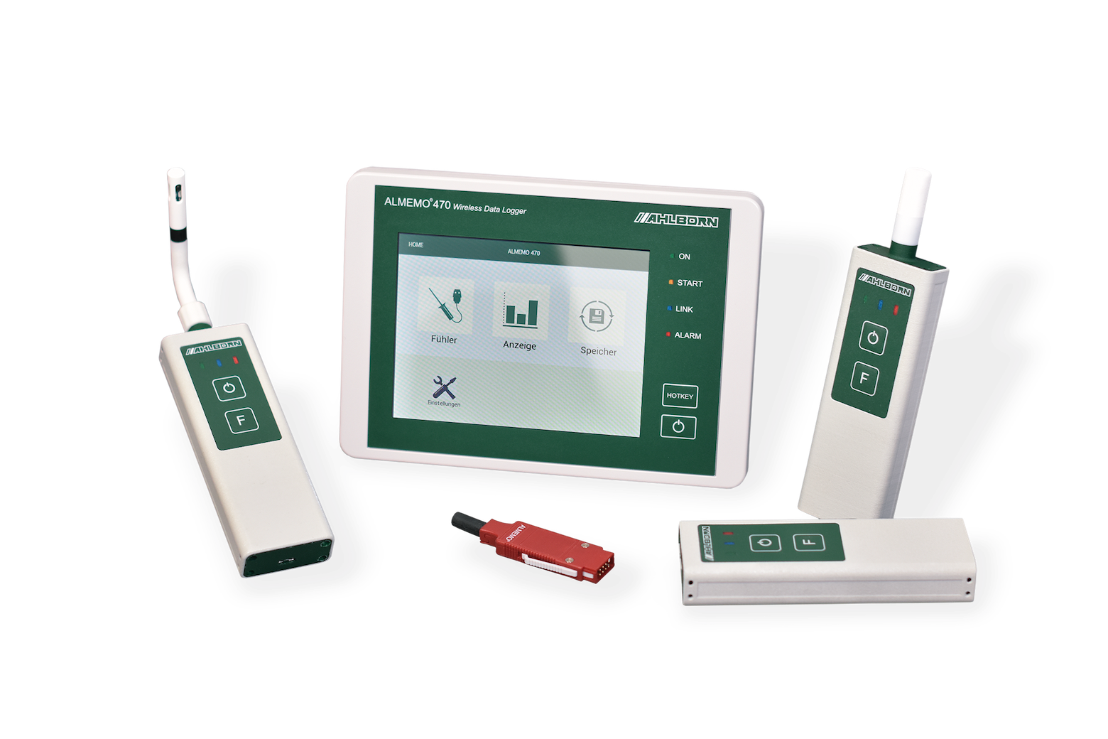 Funk-Datenlogger Almemo 470 - Wingold Messtechnik